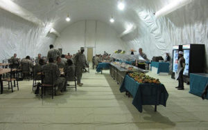 Feeding the Troops with Mobile Military Dining Facilities